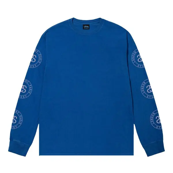 StÜssy Seal Pigment Dyed Long-sleeve Tee