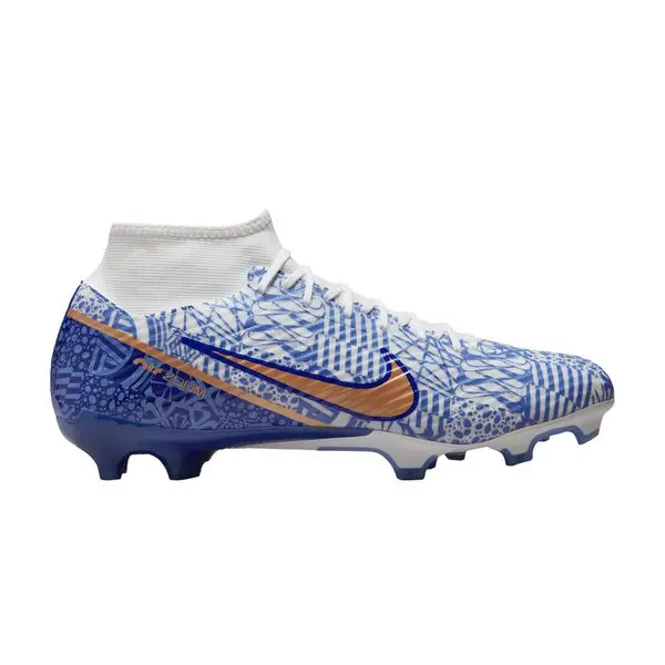 Nike Zoom Mercurial Superfly 9 Academy Cr7 Mg 'azulejo - Blue