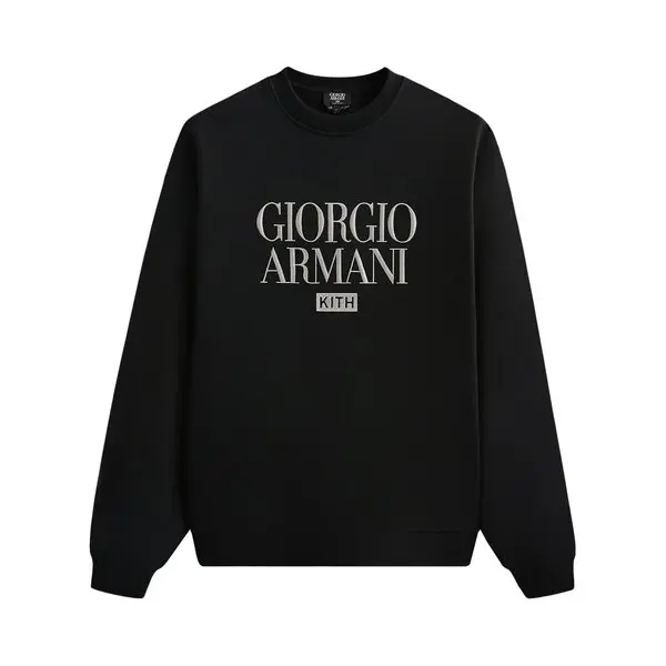 Kith Giorgio Armani Nelson Crewneck