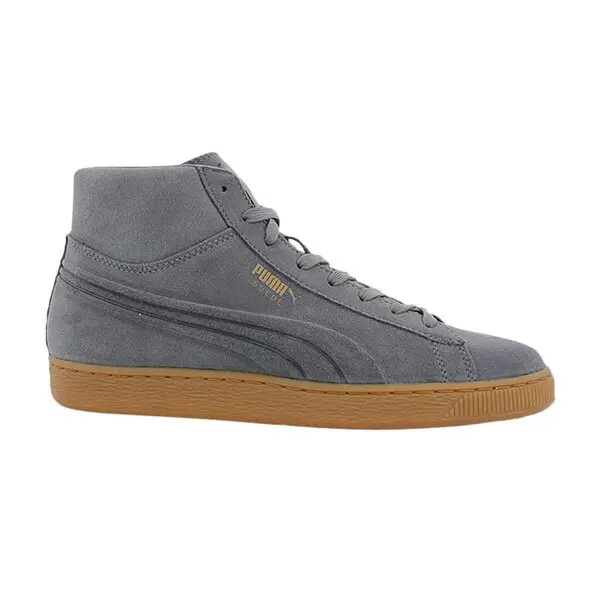 PUMA Suede Mid Emboss Sneakers - Grey