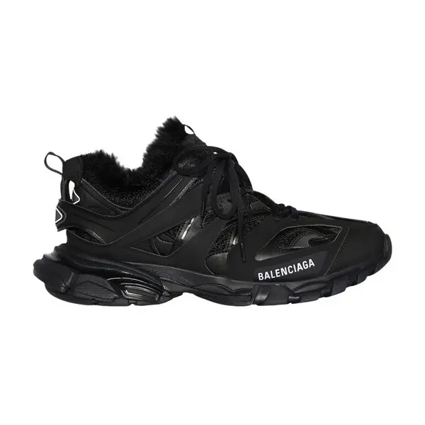 Balenciaga Track Trainer With Faux Fur