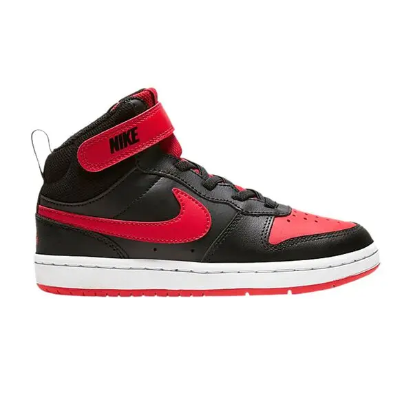Nike Court Borough Mid 2 Psv Bred - Black