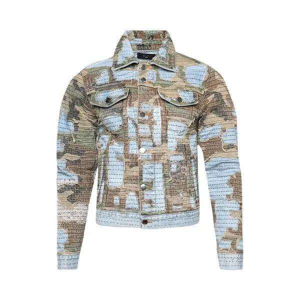 Amiri Camo Boro Repair Trucker