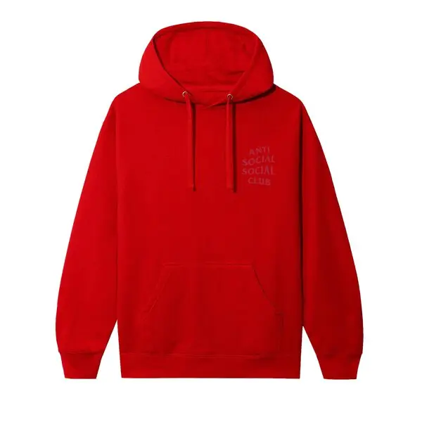 ANTI SOCIAL SOCIAL CLUB Analogous Hoodie - Red