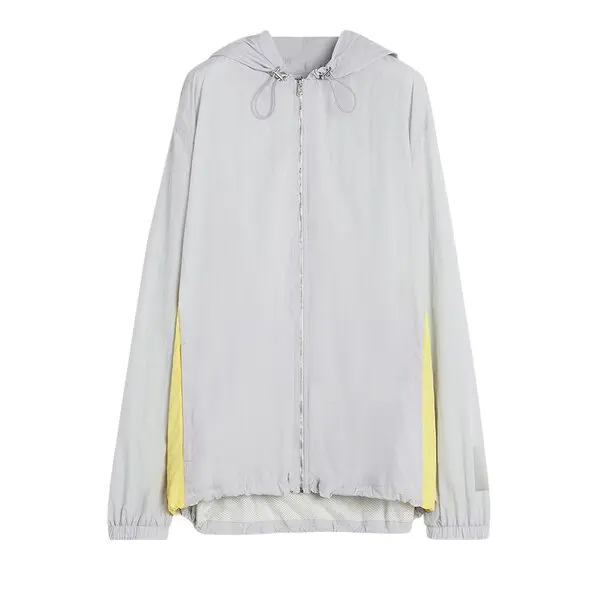 LANVIN Zipped Nylon Hoodie