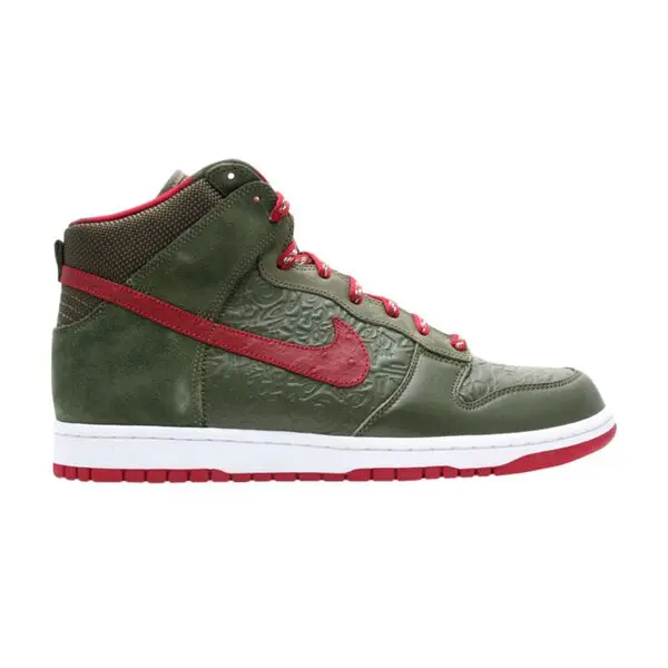 Nike Stussy X Dunk High Sneakers - Green