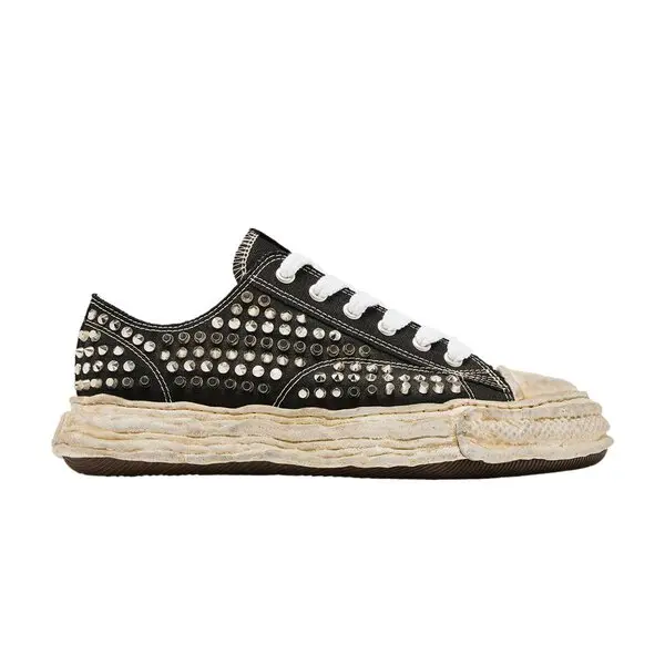 Mihara Yasuhiro Peterson 23 Og Sole Studded Canvas Low - Black