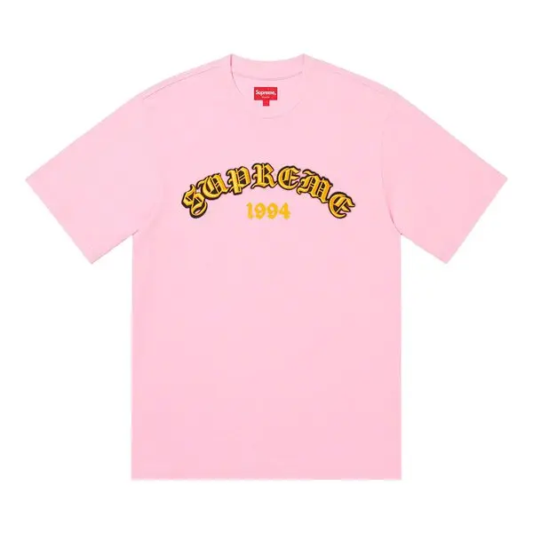 Supreme Old English Glow Short-sleeve Top - Pink