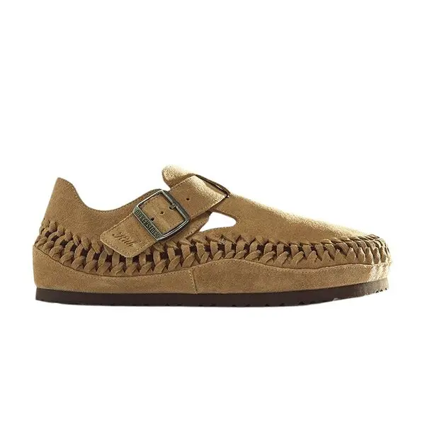 BIRKENSTOCK Kith X London Braided Clogs - Tan