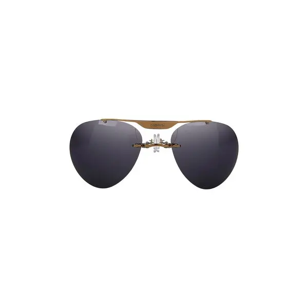 Coperni Clip-on Aviator Sunglasses - Black