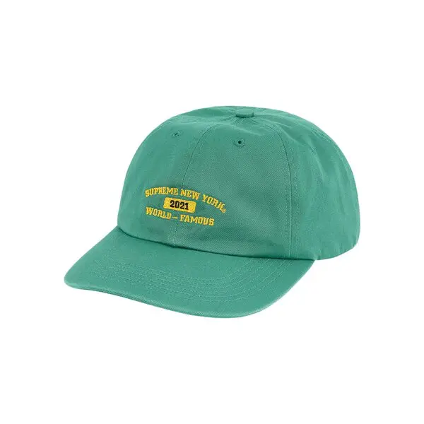 Supreme World Famous 6-panel Cap - Green