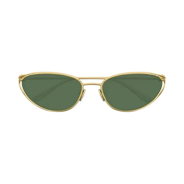 Bottega Veneta Knot Cat Eye Sunglasses - Gold