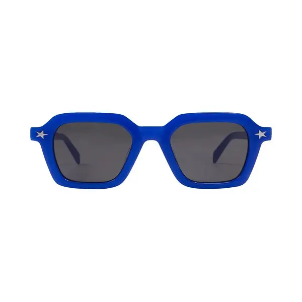 PLEASURES Era Sunglasses - Blue