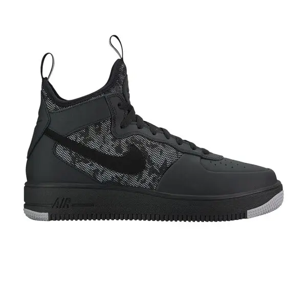 Nike Air Force 1 Ultraforce Mid Sneakers - Black