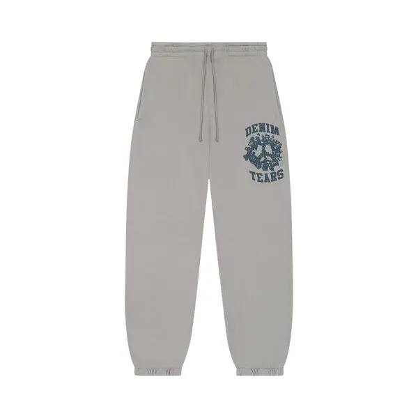 DENIM TEARS University Sweatpants - Grey