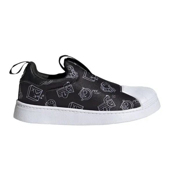Adidas André Saraiva X Superstar 360 J Sneakers - Black