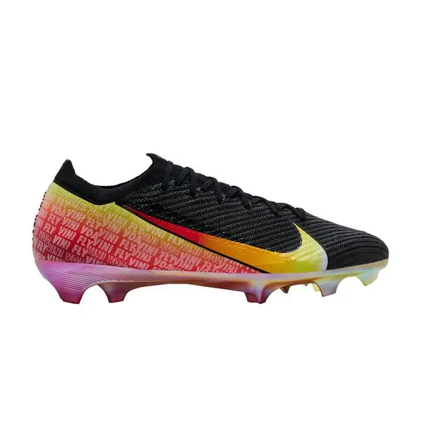 Nike Vini Jr. X Zoom Mercurial Vapor 16 Elite Fg - Black