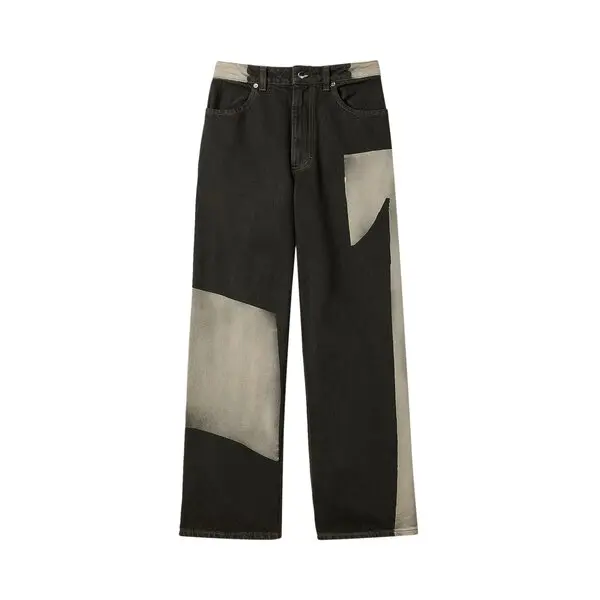 Eckhaus Latta Tile Wide Leg Jean