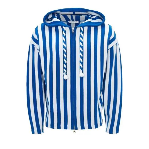 JW Anderson Striped Anchor Hoodie