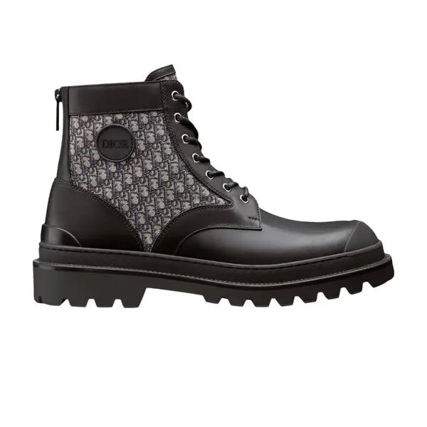 Dior Explorer Ankle Boot Oblique - Black