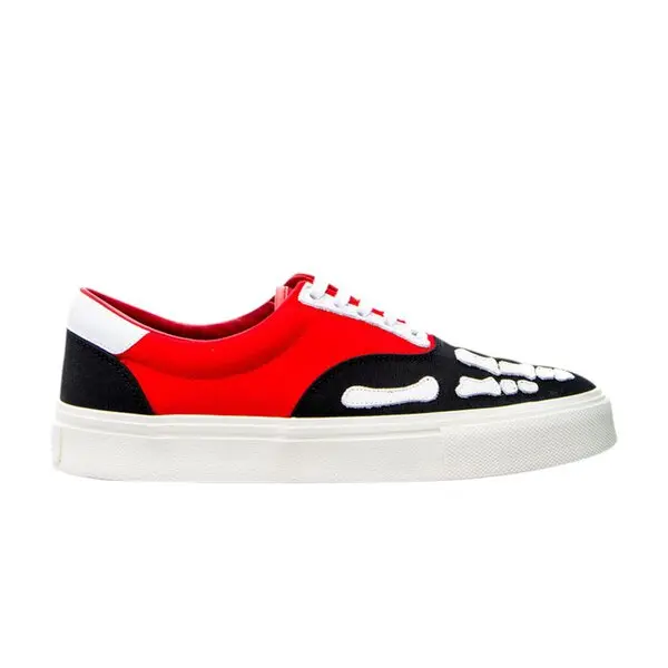 Amiri Skel Toe Lace Up - Red