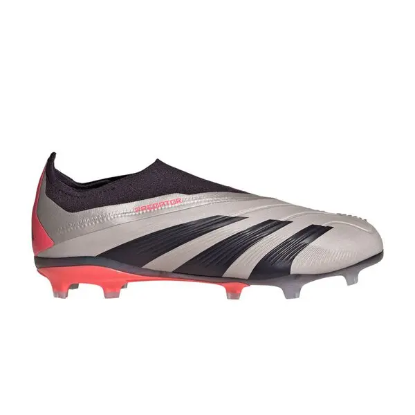 Adidas Predator 24 Elite Laceless Fg K - Grey
