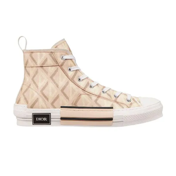 Dior B23 High-top Sneaker - Cream