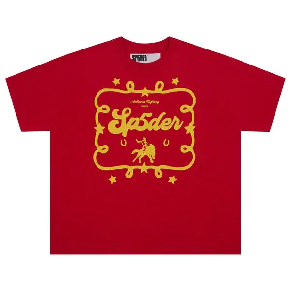 SP5DER Rodeo Poster Tee - Red