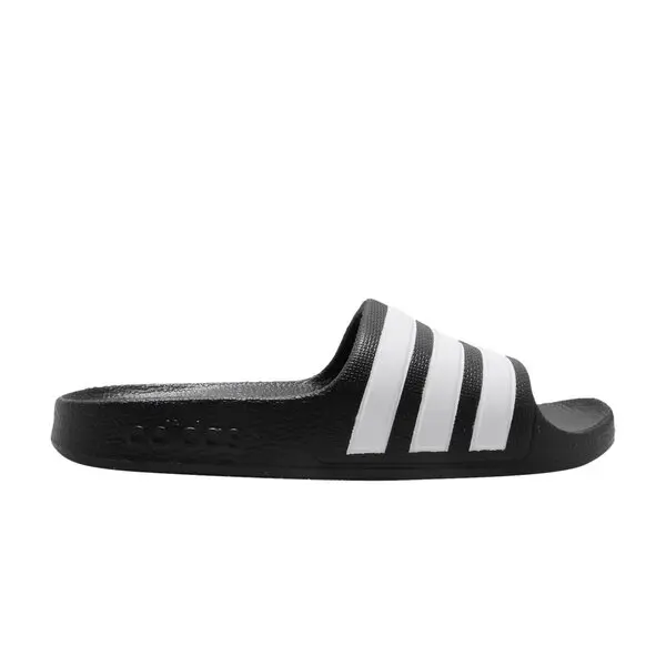 Adidas Adilette Aqua Slides - Black