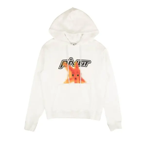 Off-White Slim Fit Hoodie - White