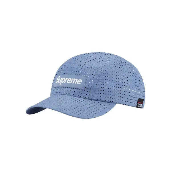 Supreme Perforated Camp Cap - Blue