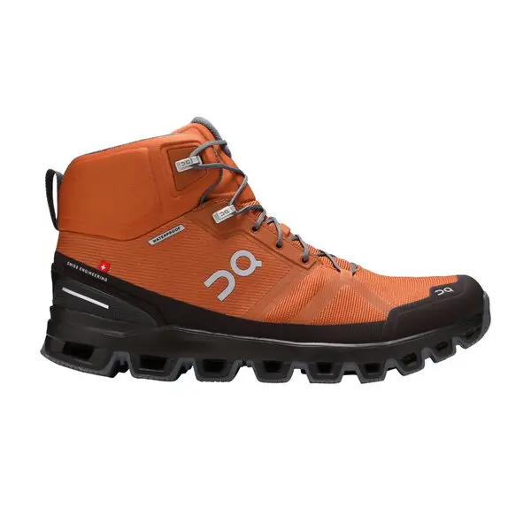 On Cloudrock Waterproof Boots - Brown