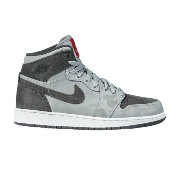 JORDAN 1 Retro Hi Premium Sneakers - Grey
