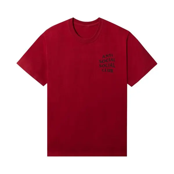 ANTI SOCIAL SOCIAL CLUB Basket Rack 3m Tee - Red