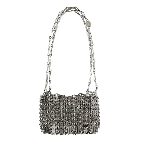 Rabanne 1969 Nano Bag - Silver