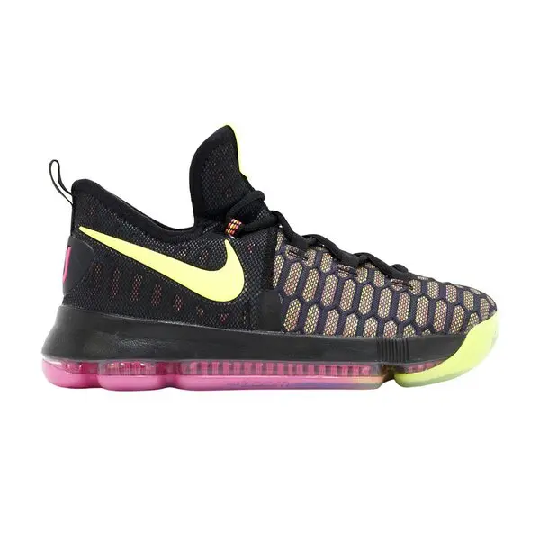 Nike Kd 9 Gs Athletic Sneakers - Black