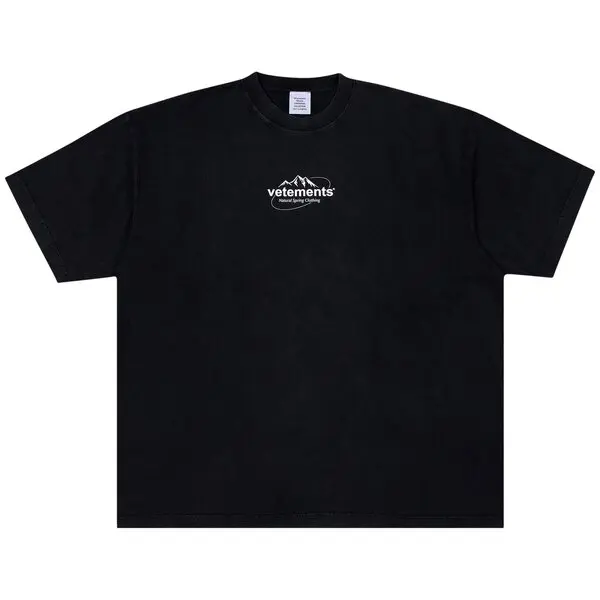 Vetements Logo T-shirt - Black