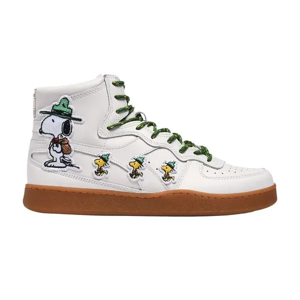 DIADORA Lc23 X Peanuts X Mi Basket 'snoopy & Woodstock' High-top Sneakers - White