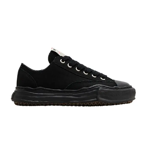 Mihara Yasuhiro Peterson Og Sole Canvas Low Sneakers - Black