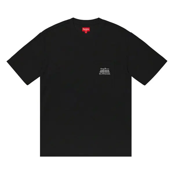 Supreme Waffle Pocket Tee