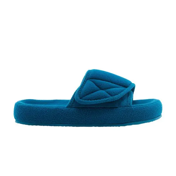 Yeezy Season 7 Fleece Slides - Blue