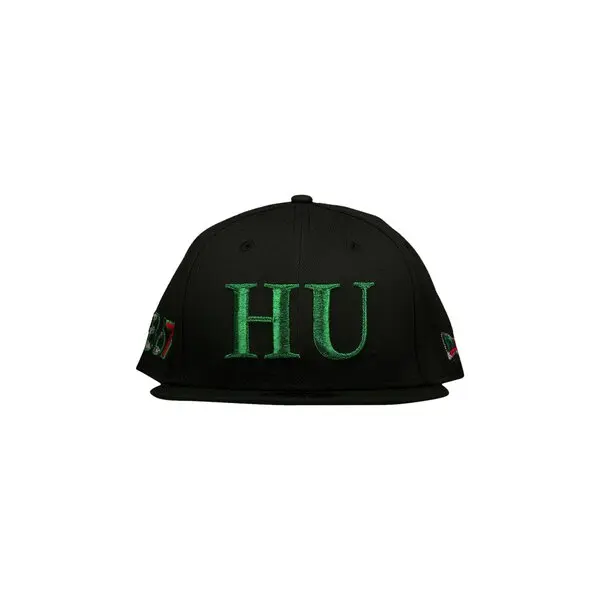 New Era Dj Mars X Hbcu 5950 Fitted Howard Cap - Black