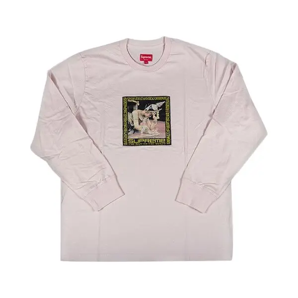 Supreme Long-sleeve T-shirt - Pink
