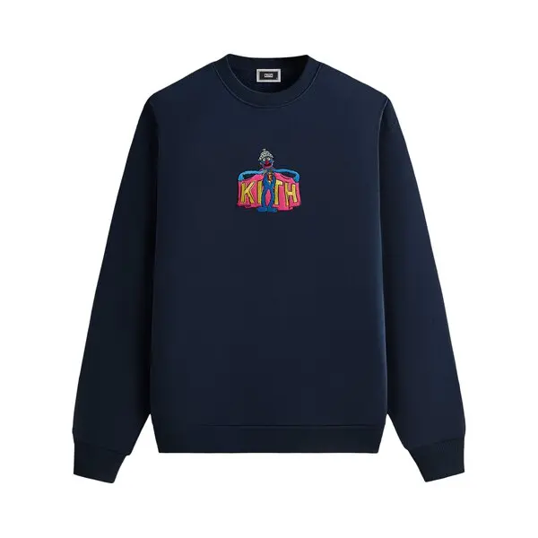 Kith X Sesame Street Super Grover Nelson Crewneck - Blue
