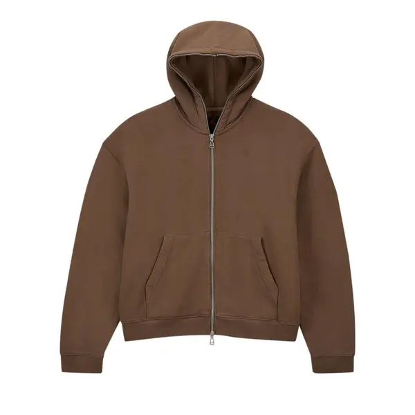 JORDAN X Travis Scott Full-zip Hoodie - Brown