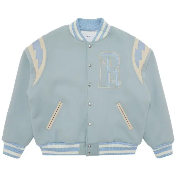Rhude Lighting Varsity Jacket