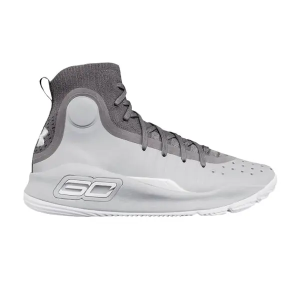 Under Armour Curry 4 Mid Gs Sneakers - Grey