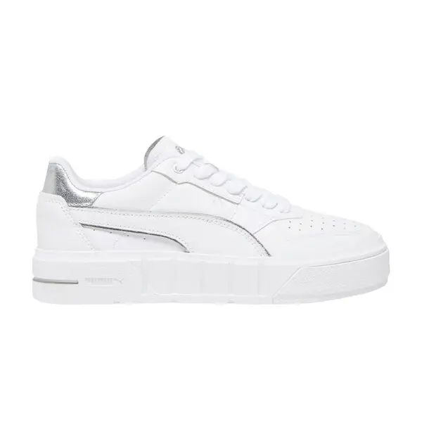 PUMA Cali Court Metallic Sneakers - White