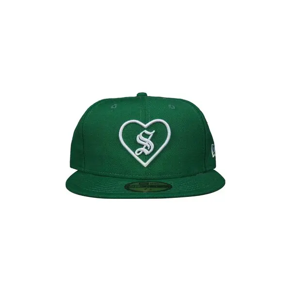 Supreme Heart New Era Cap - Green