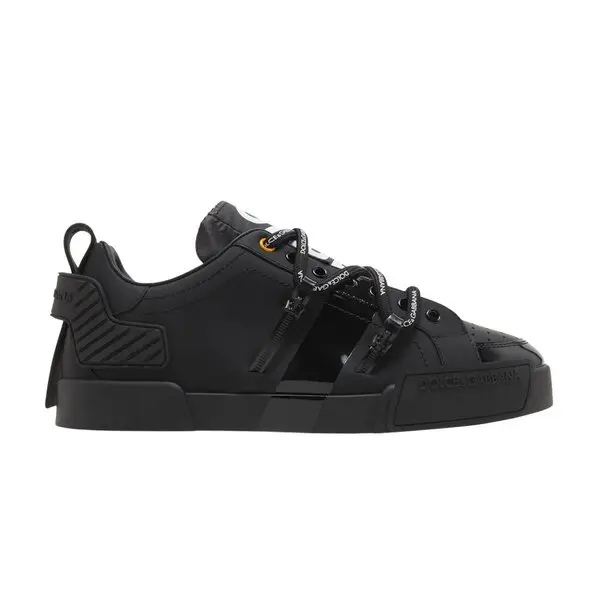 Dolce & Gabbana Portofino Low Top Sneakers - Black